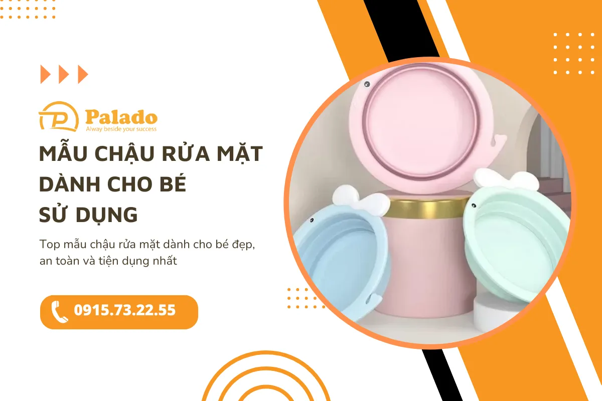 Top mẫu chậu rửa mặt cho bé