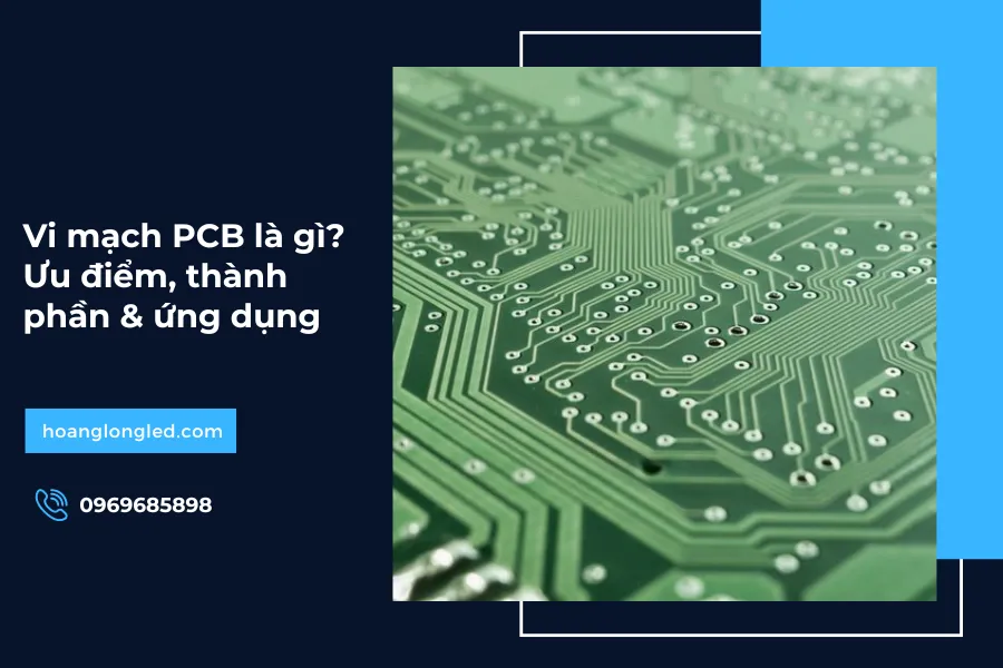 Vi mạch PCB là gì? Ưu điểm, thành phần & ứng dụng