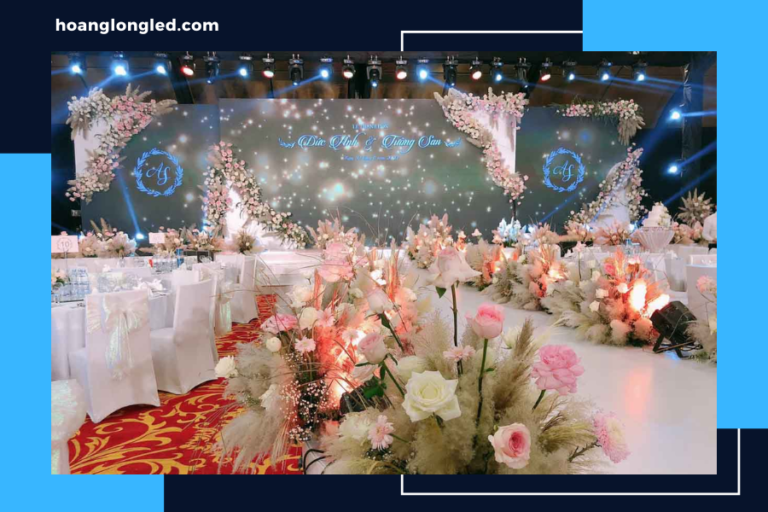 Background màn hình LED đám cưới: Tạo Dấu Ấn Đặc Biệt Cho Ngày Trọng Đại