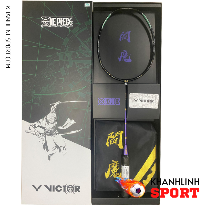 Review Set vợt cầu lông Victor One Piece - Enma - Sandai Kitetsu - Wado ...