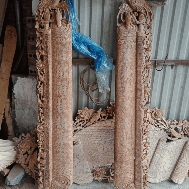 Câu đối Dơi, Hồng Trĩ