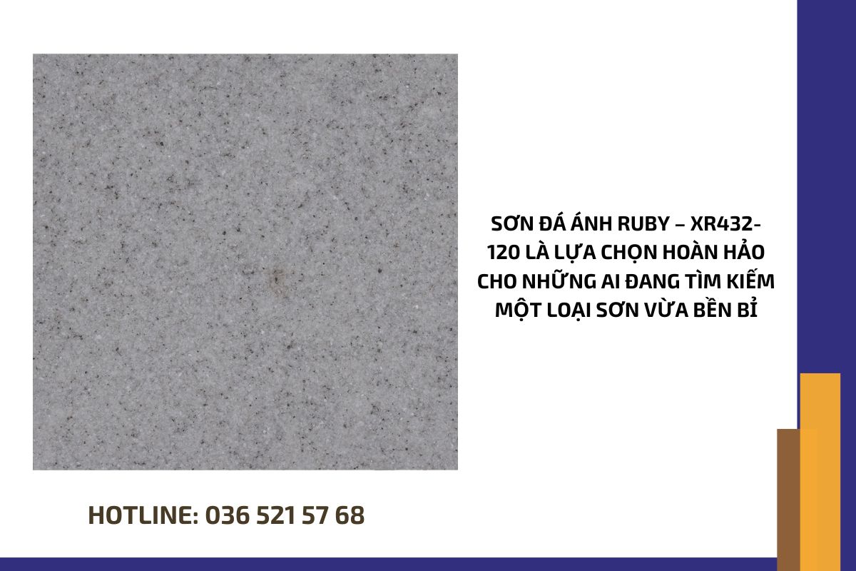 Sơn đá Ánh Ruby – XR432-120