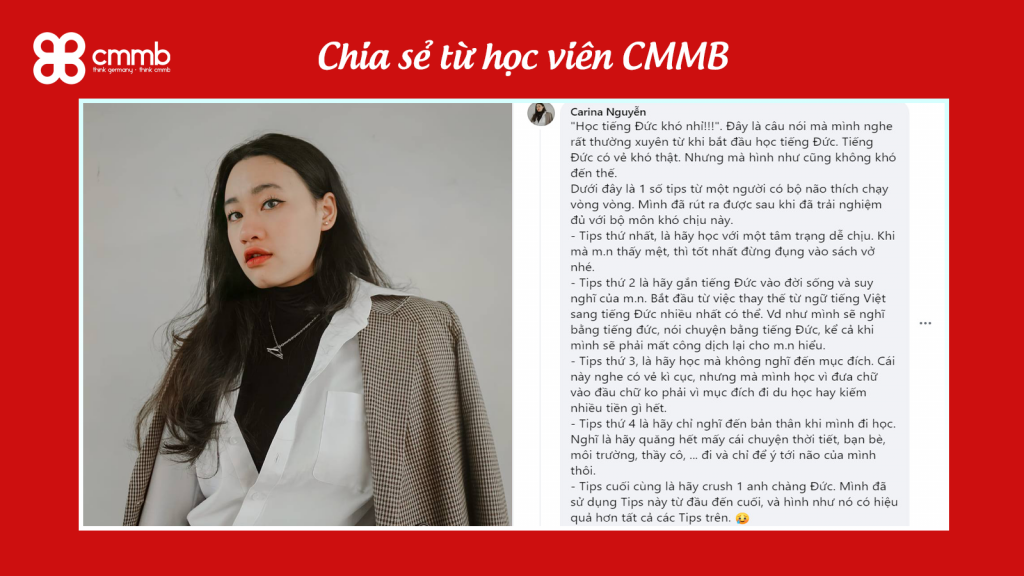 PHỤ HUYNH VÀ HỌC SINH NÓI VỀ CMMB - Thế giới tiếng Đức