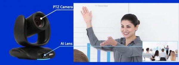 Aver CAM550 | Camera Hội Nghị Ống Kính Kép 4K PTZ - Thiết Bị Hội Nghị ...